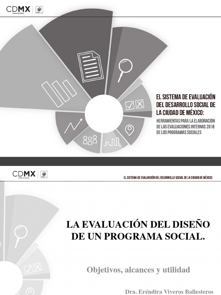 Evaluación del Diseño de Programas Sociales | PDF
