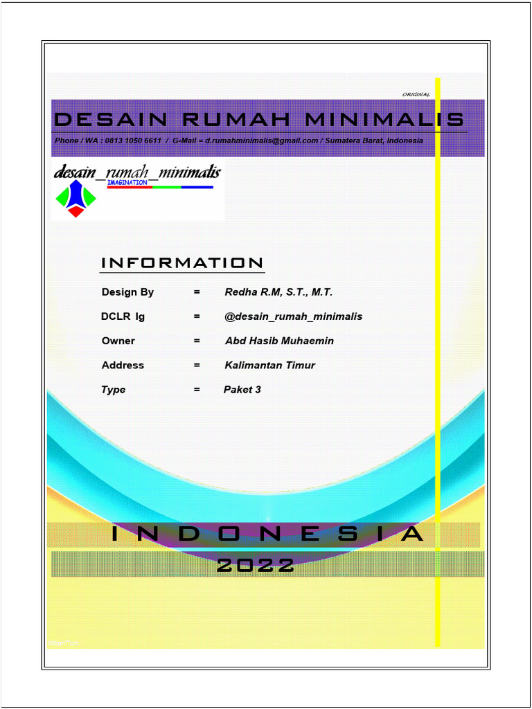 Desain Rumah Minimalis Pdf Room Home