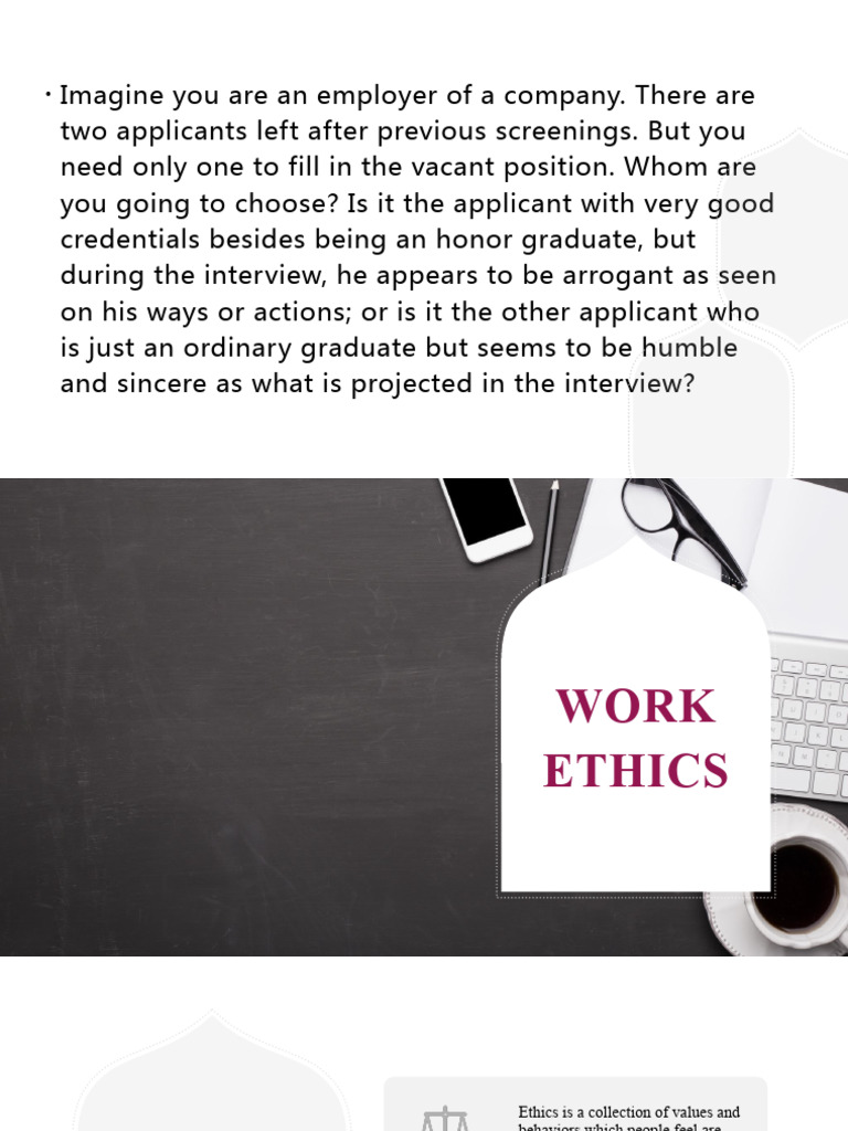 Lesson 2 Work Ethics | PDF | Etiquette | Body Language