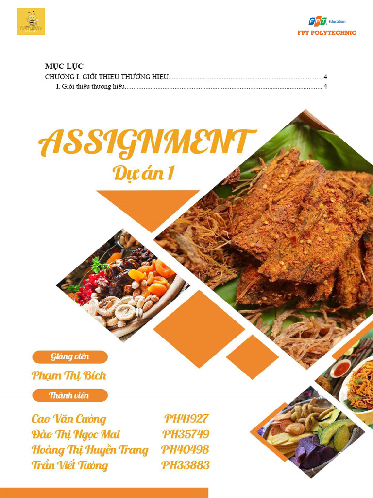 Asm-D Án 1 - Nhóm 6 | PDF