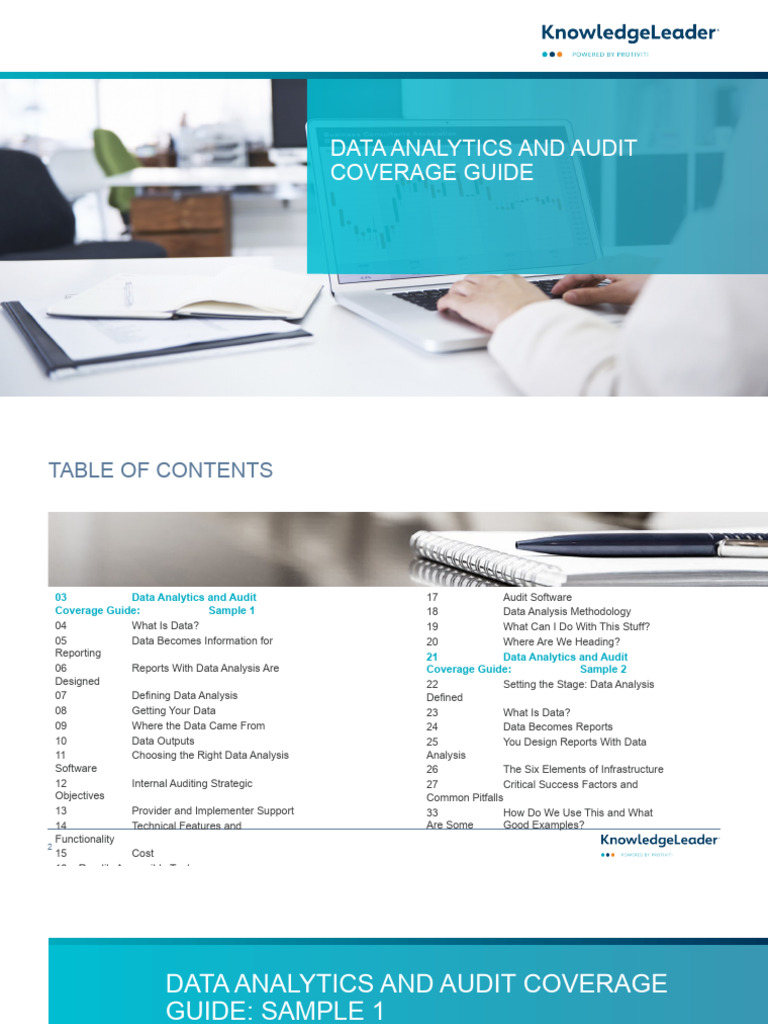 Data Analytics and Audit Coverage Guide | PDF | Depreciation | Data Mining