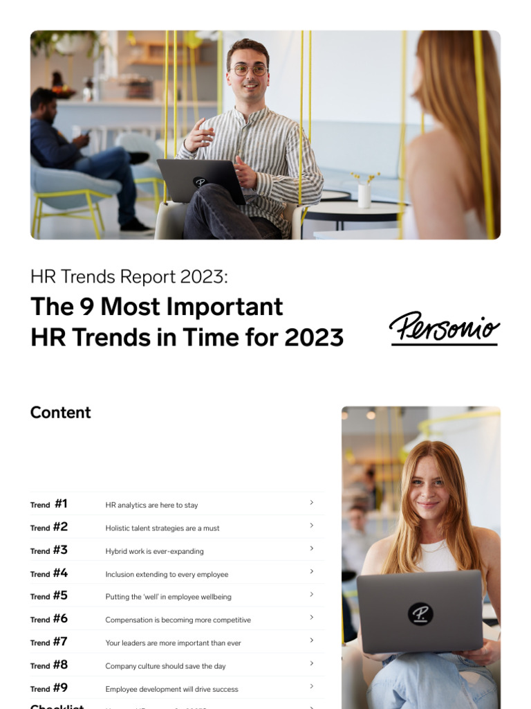 Top 9 HR Trends for 2023 Insights | PDF | Cost Of Living | Employee ...