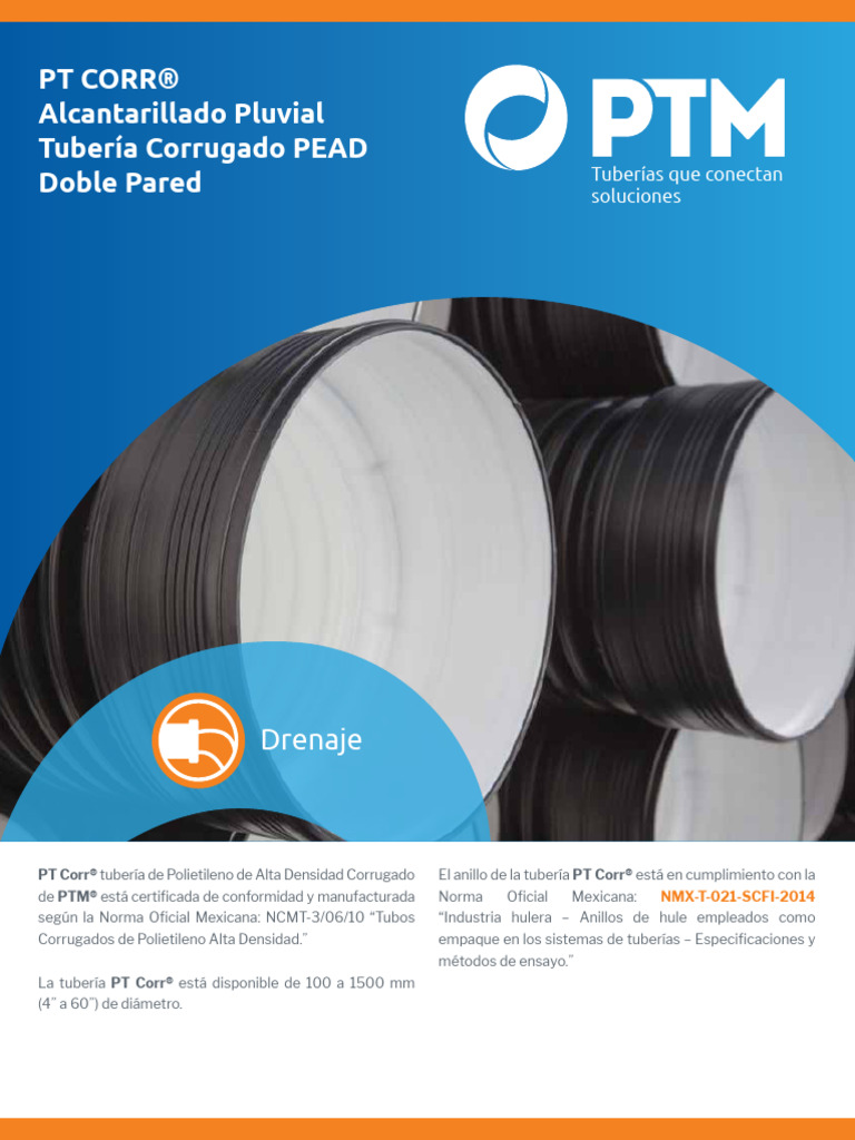 Ficha Tecnica Pead | PDF | Tubería (transporte de fluidos) | Materiales