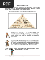 Ancient Egyptian Social Pyramid | PDF | Ancient Egypt | Pyramid