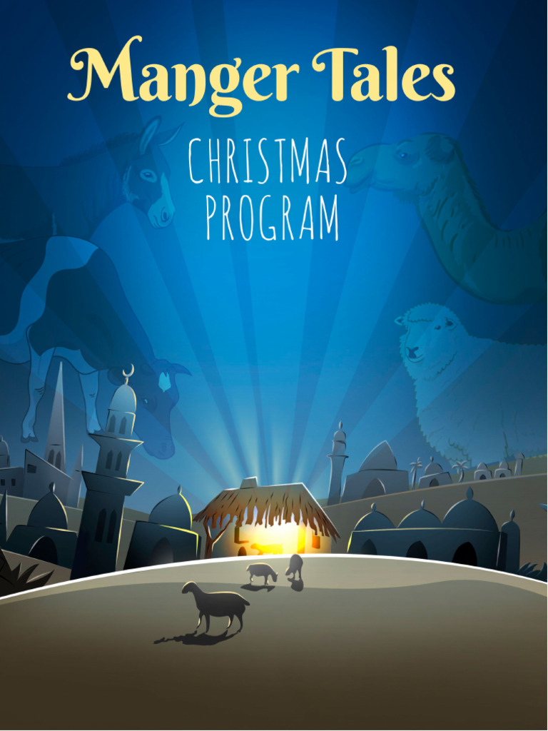Manger Tales Christmas Program | PDF | Nativity Of Jesus | Biblical Magi