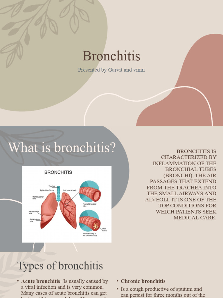 Bronchitis by Vinin and Garvit | PDF