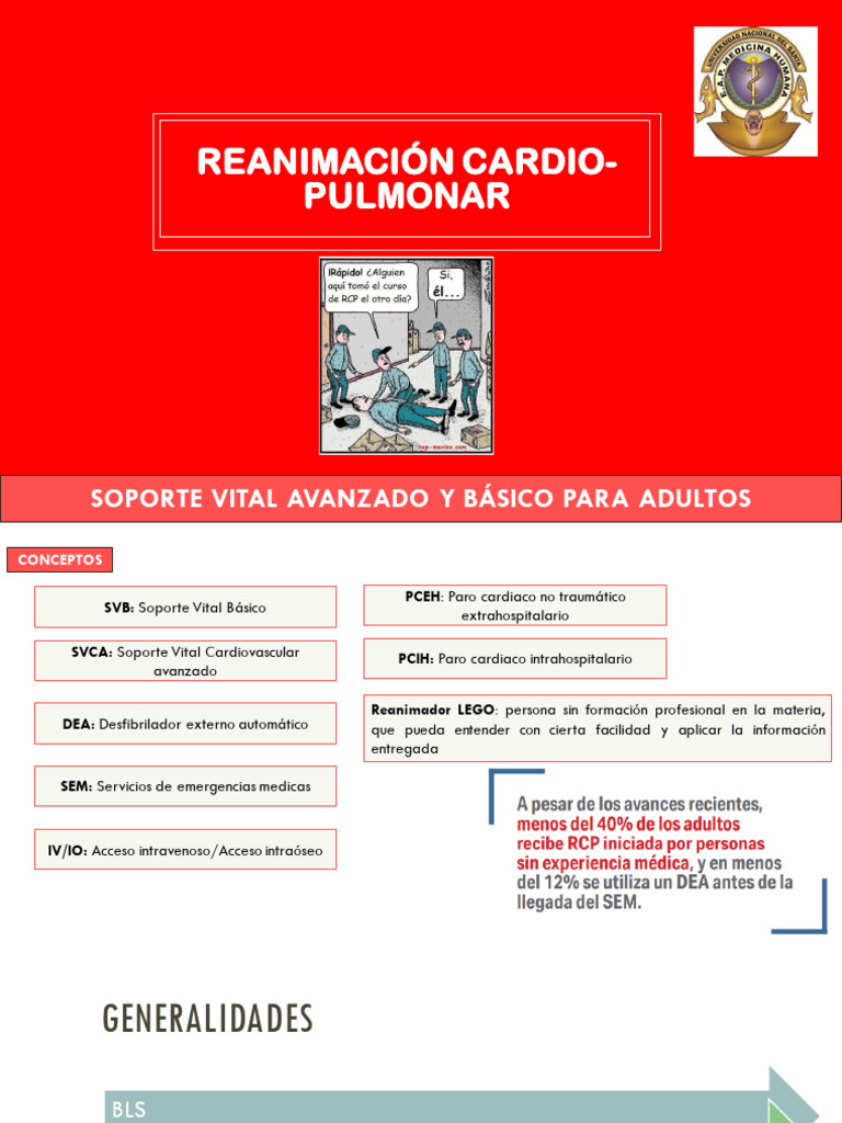 RCP (Reanimación Cardiopulmonar) - APHB | PDF | Reanimación cardiopulmonar | Paro cardíaco