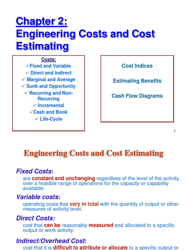 Ch2-Engineering Costs and Cost Estimating | PDF | Consumer Price Index ...