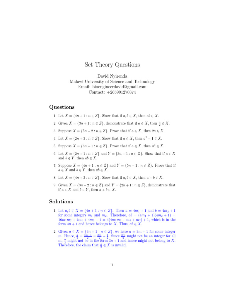 Basic Proofs On Real Numbers Additional Proofs | PDF | Mathematics ...