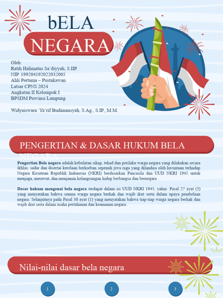 PPT BELA NEGARA | PDF