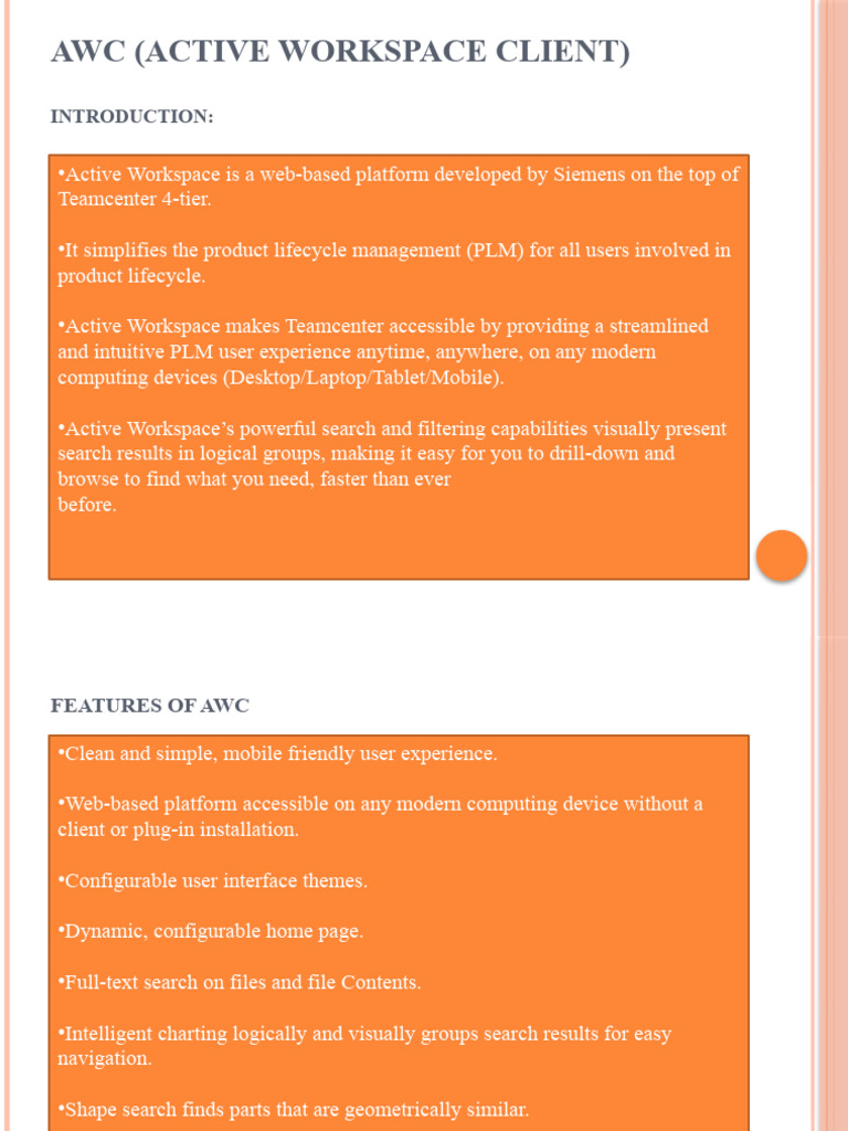 AWC Overview | PDF | Computers | Technology & Engineering