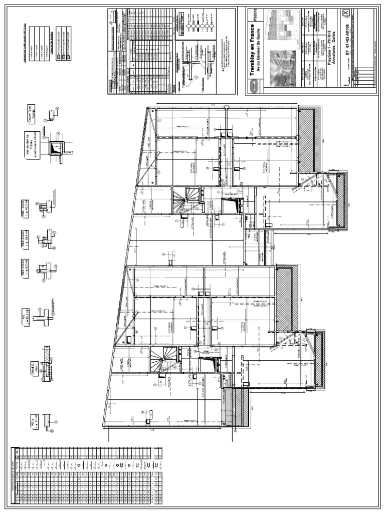 AR108 - X - Playtime1 PH R+3 - Dalles Armatures | PDF
