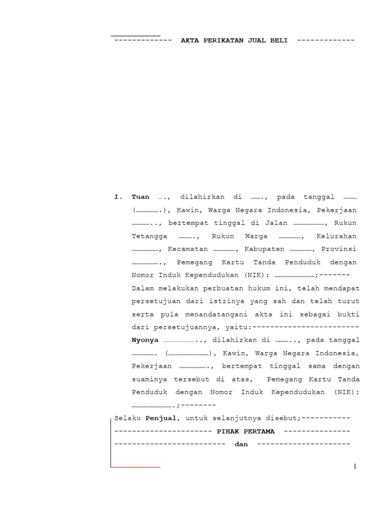 PJB (Lunas) Kosongan | PDF