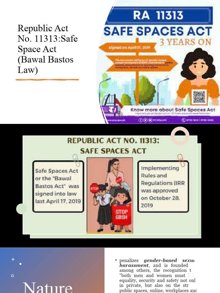 Presentation - Safe Space Act | PDF