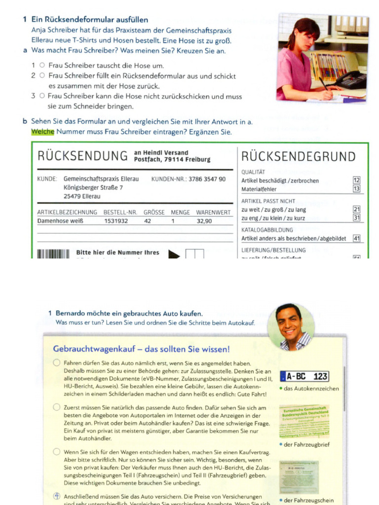 Lesen A2 Schritte | PDF