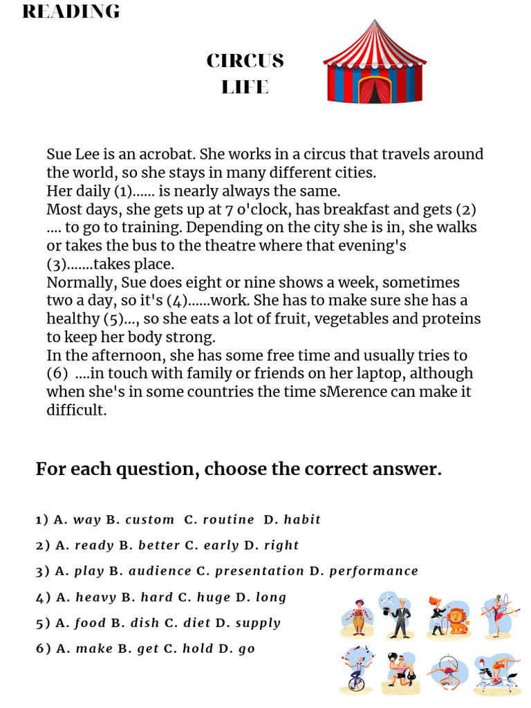 U1 Reading and Listening | PDF