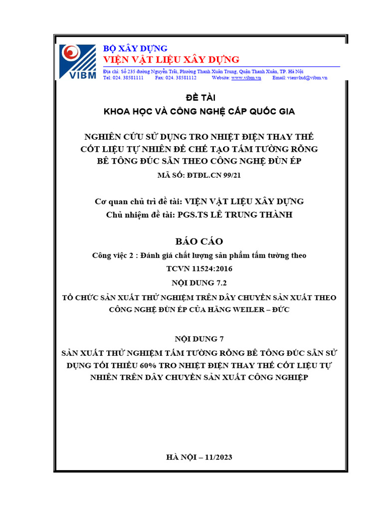 Báo Cáo CV2-ND 7.2 | PDF