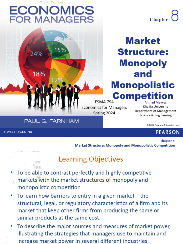 Ch08 - Market Structure - Monopoly and Monopolistic Competition | PDF ...