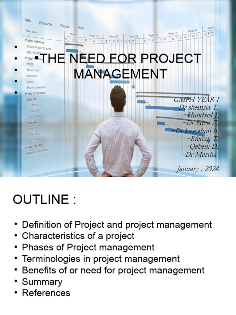 The Need For Project Managment | PDF | Project Management | Business