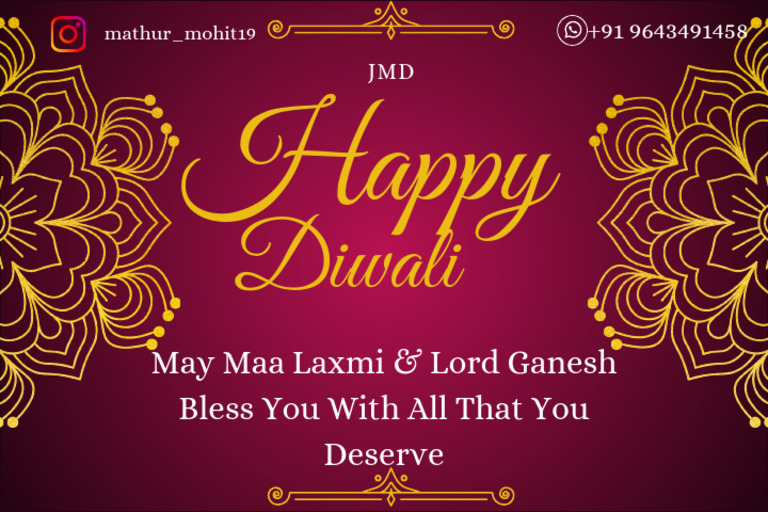 Happy Diwali Wishes from JMD | PDF