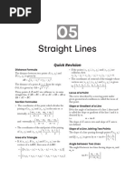 Class 11 Straight Lines Complete Notes | PDF