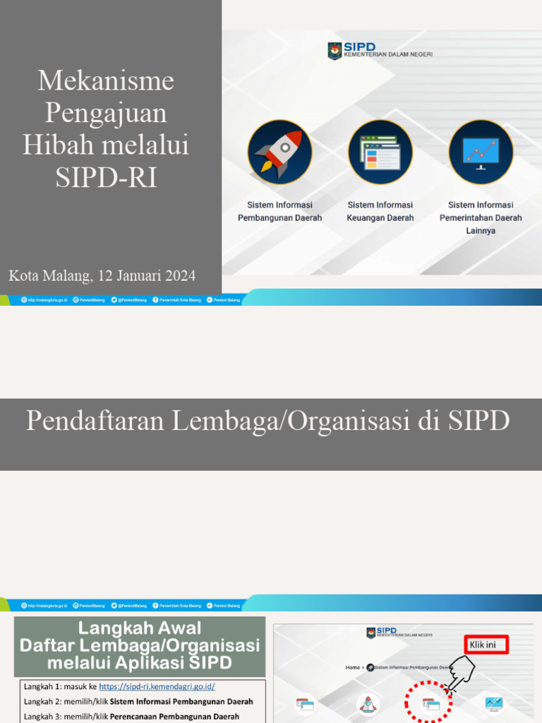 Mekanisme Hibah-SIPD-RI | PDF