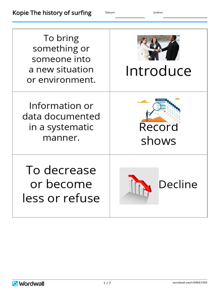 Kopie The History of Surfing Flash Karty | PDF