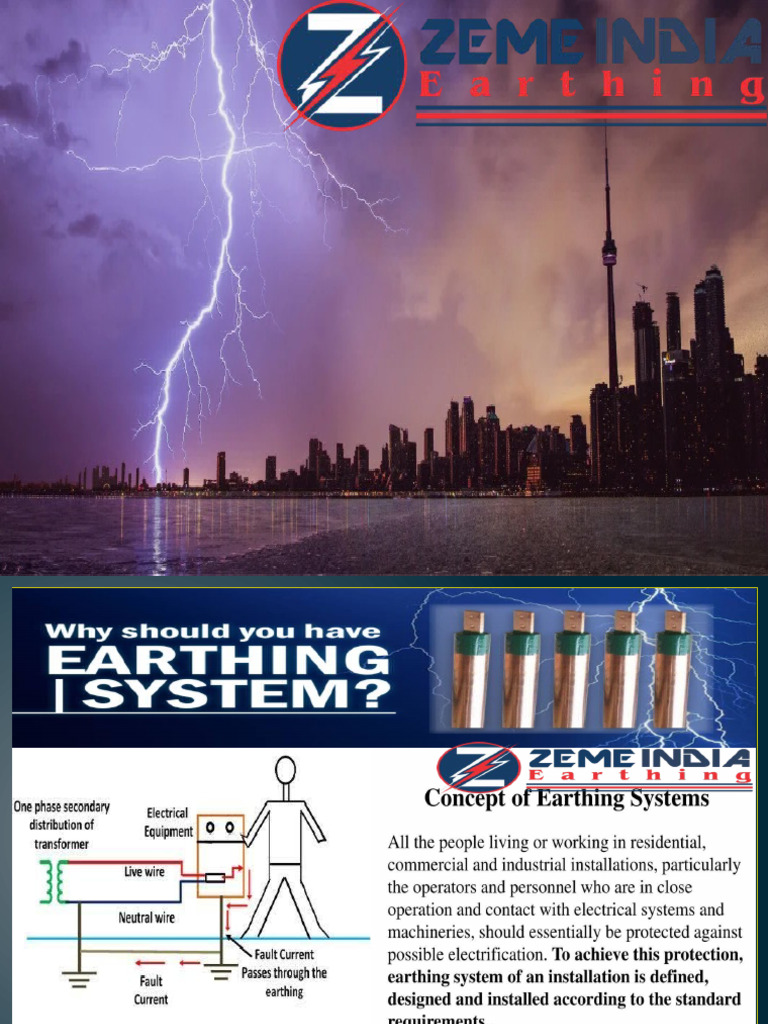 Earthing and Lightning | PDF | Technology & Engineering