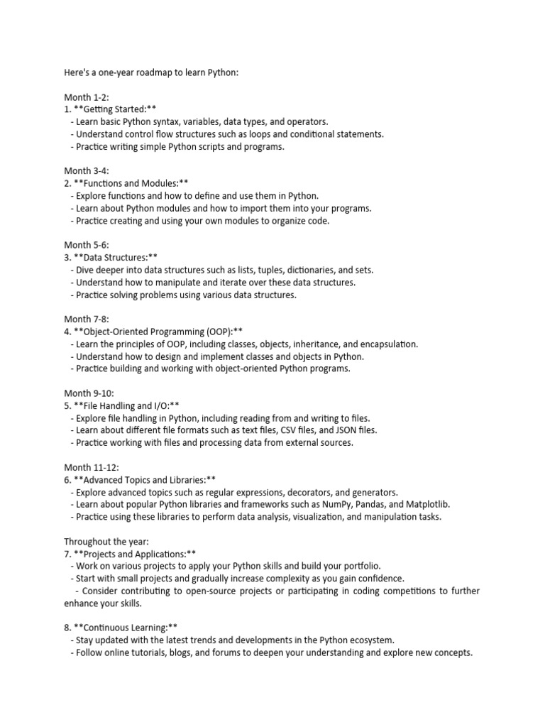 Learn Phyton Pdf Python Programming Language Object Oriented Programming 