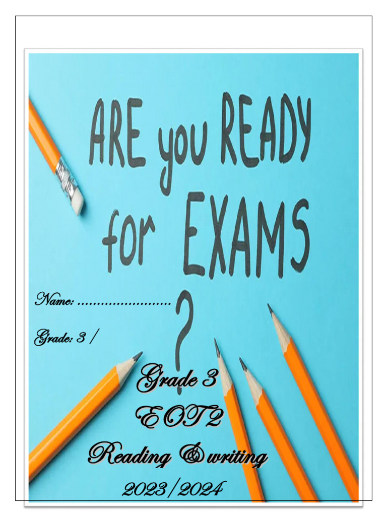 Sample exams Grade 3 | PDF
