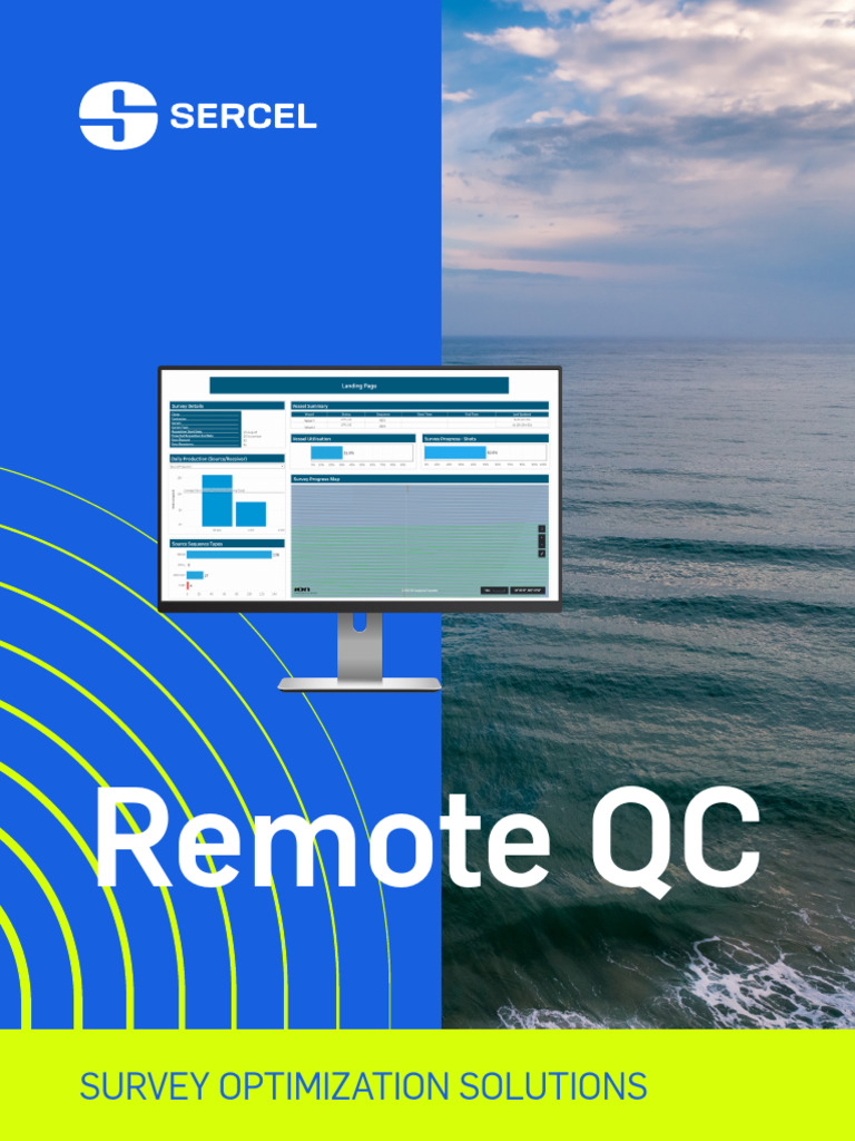 Remoteqc Brochure Sercel en | PDF | Databases | Data Quality