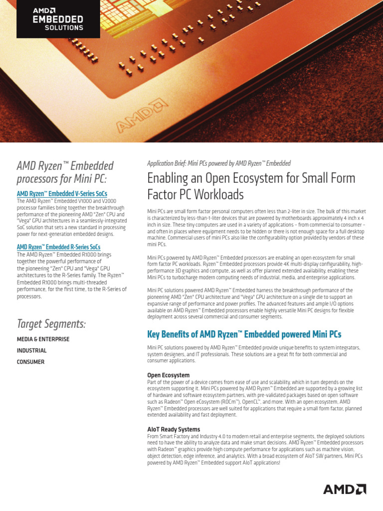 Mini PC App Brief | Download Free PDF | Personal Computers | Embedded ...