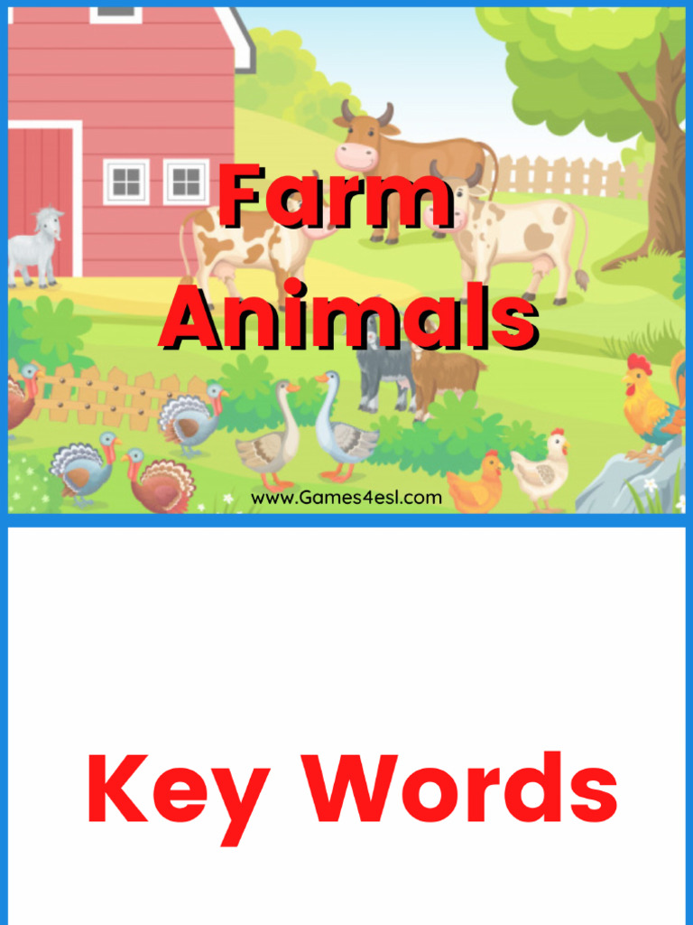 Farm Animals PowerPoint | PDF
