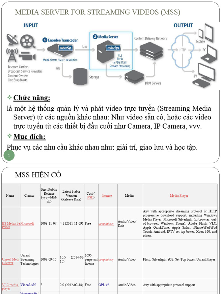 Media Server For Streaming Video | PDF