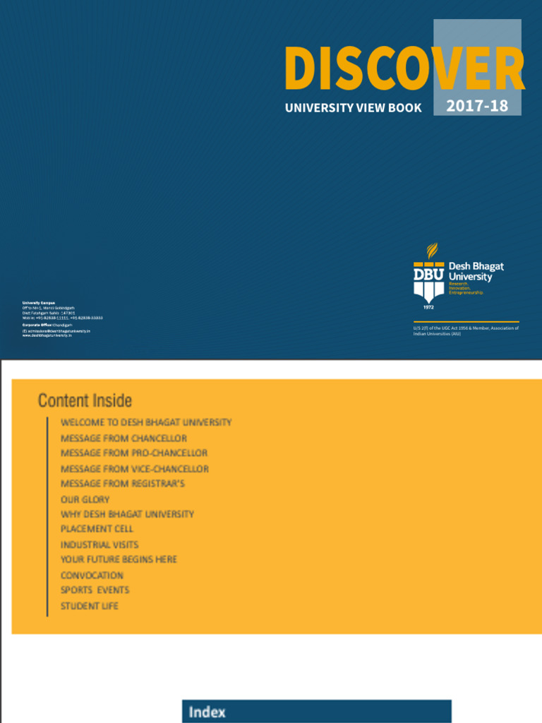 Prospectus 2017 18 - Merged | PDF | Tourism | Libraries