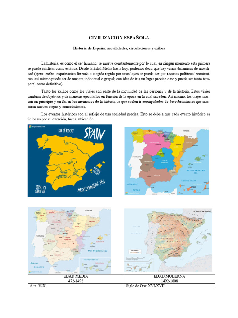 CIVILIZACION ESPANOLA | PDF | España | Al Andalus