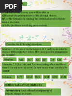 Distinguishable Permutations Explained | PDF | Combinatorics | Mathematical Objects
