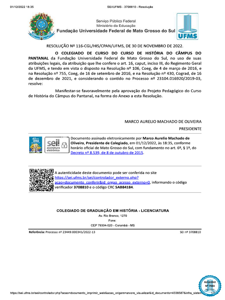 PPC História CPAN - 2023 | PDF