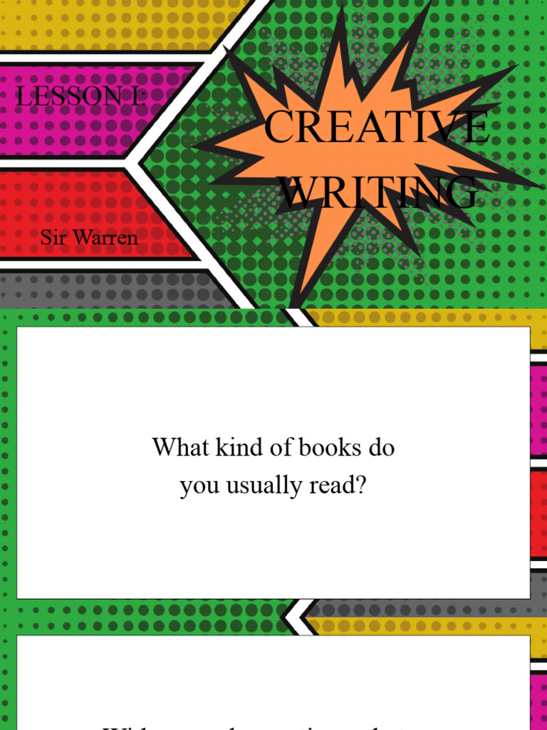 Imaginative Writing: Key Concepts | PDF | Genre | Communication