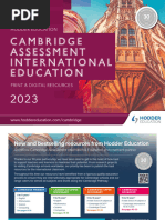 Cambridge Primary Program | PDF | Curriculum | Teaching Method