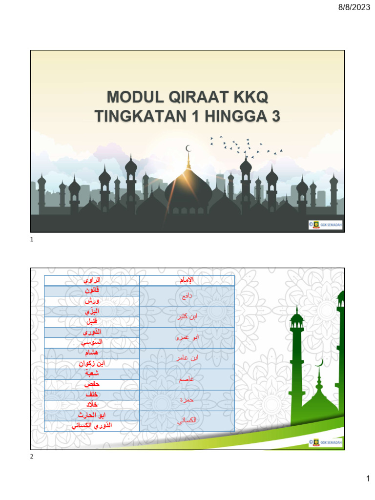 Modul KKQ | PDF