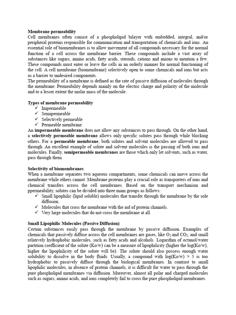 Lecture 4 Notes Cellular Basis of Life | PDF | Cell Signaling | Cell ...