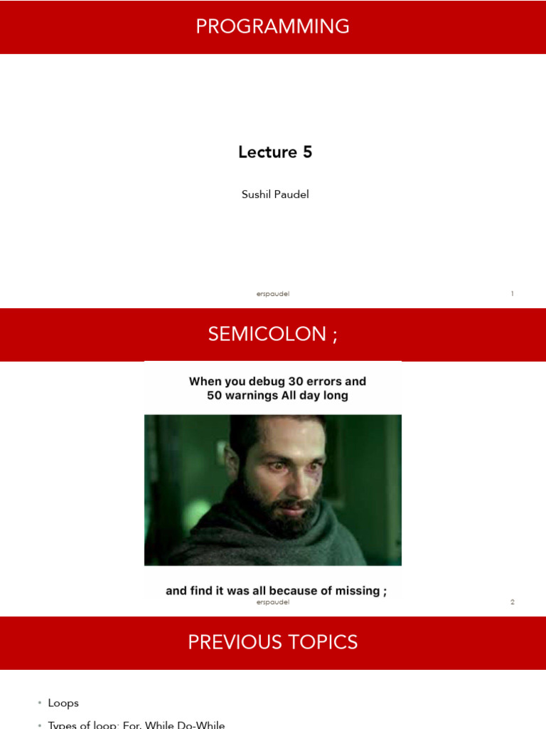 Week5 Lecture 83665 | PDF | Class (Computer Programming) | Method (Computer Programming)