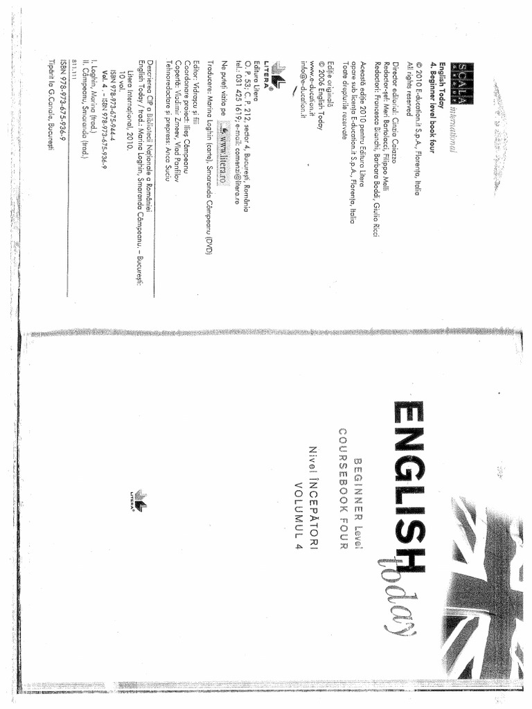 English Today v4 | PDF