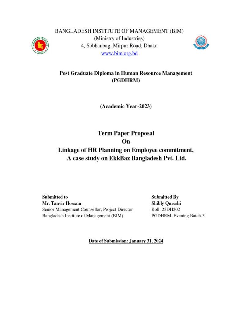 Final Term Paper | PDF