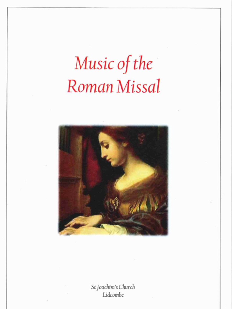 Music of The Roman Missal | PDF