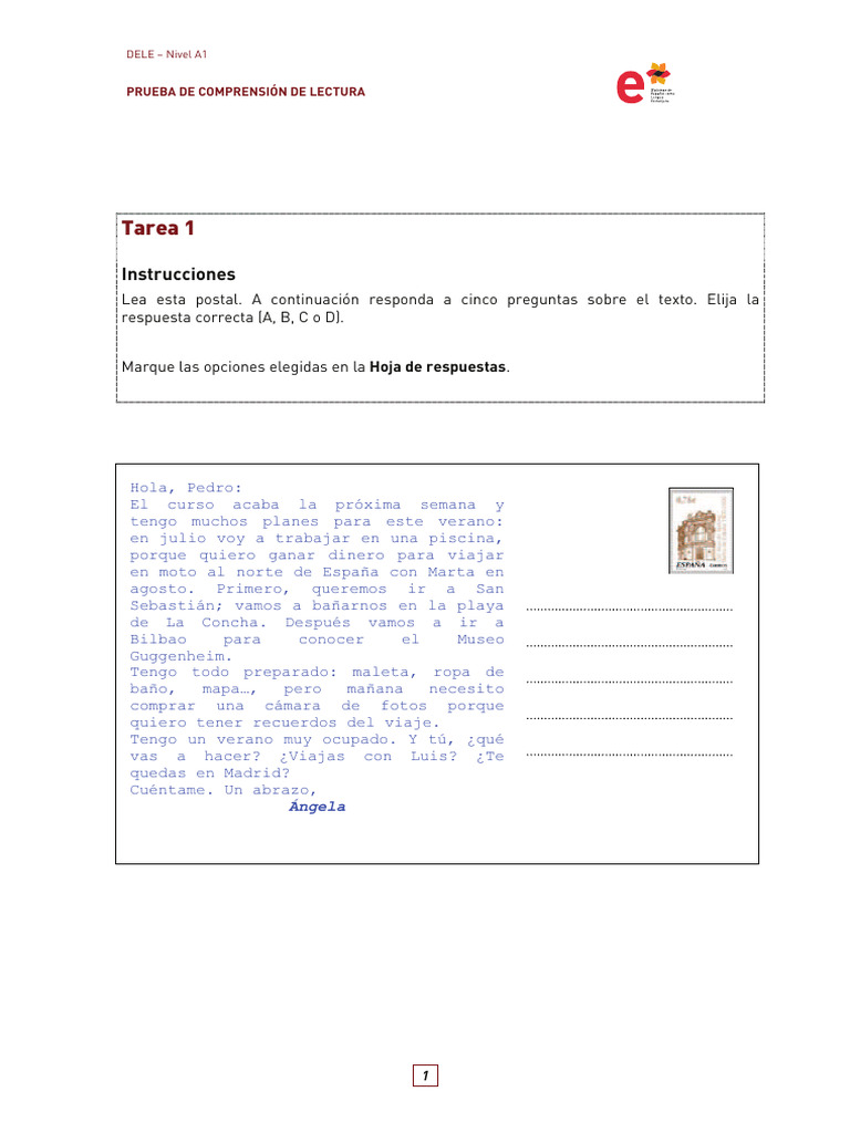 1.9.1.3 Dele A1 Modelo0 | PDF