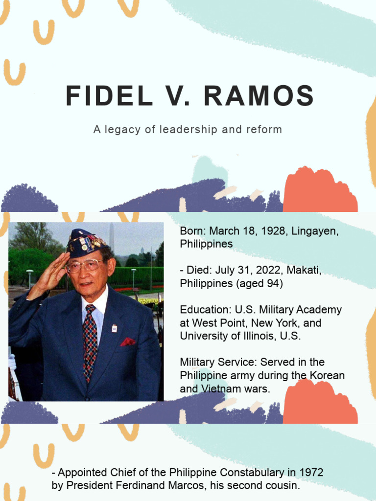 Fidel V. Ramos: Legacy of Reform | PDF | Finance & Money Management ...