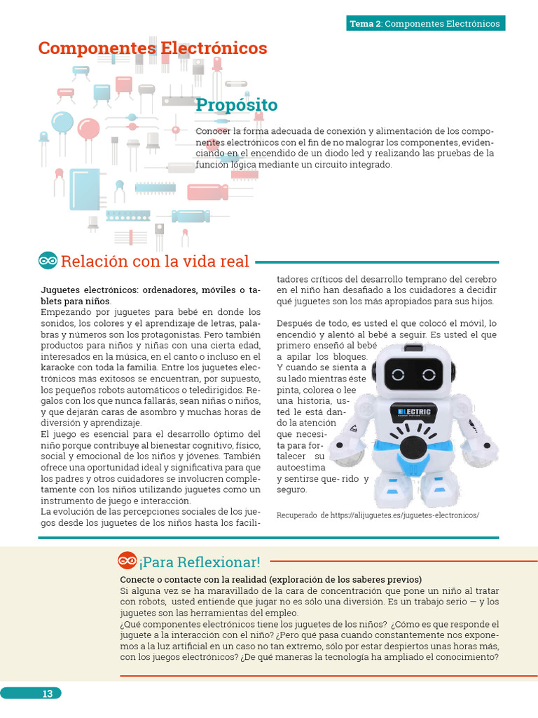 Componentes Electricos | PDF | Microcontrolador | Resistor
