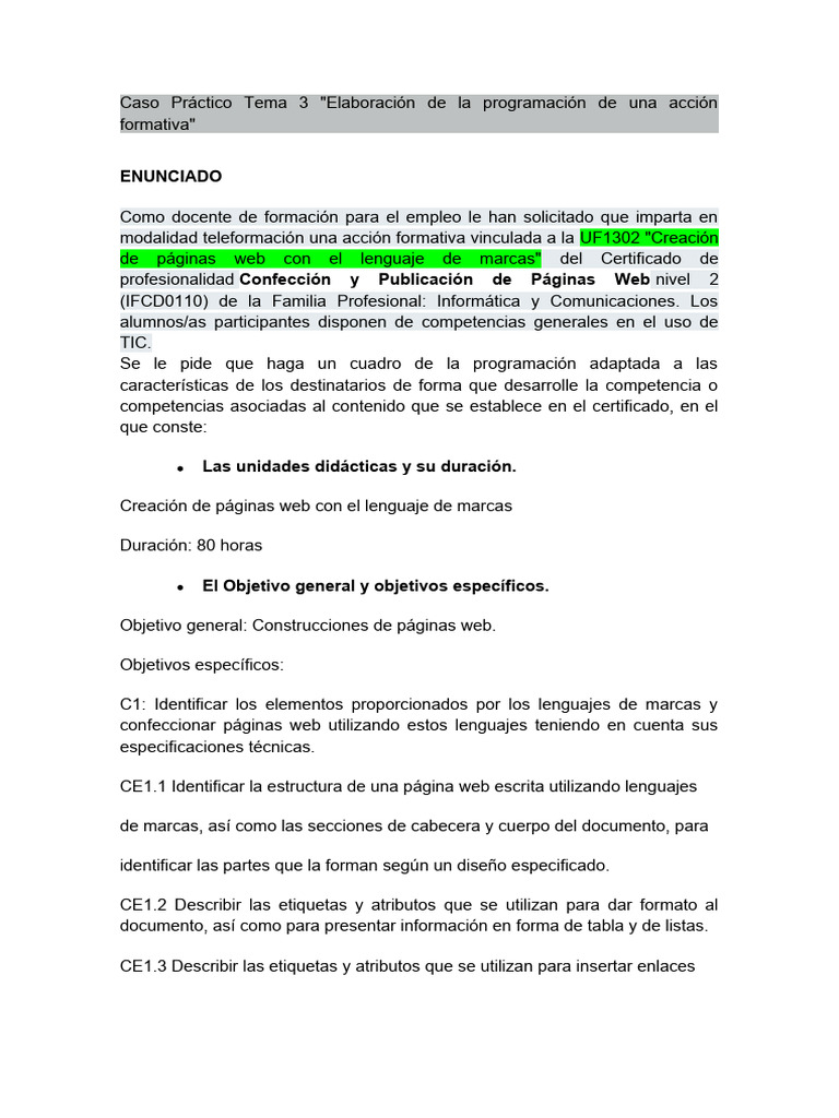 Caso Práctico Tema 3 | PDF | Usabilidad | Red mundial